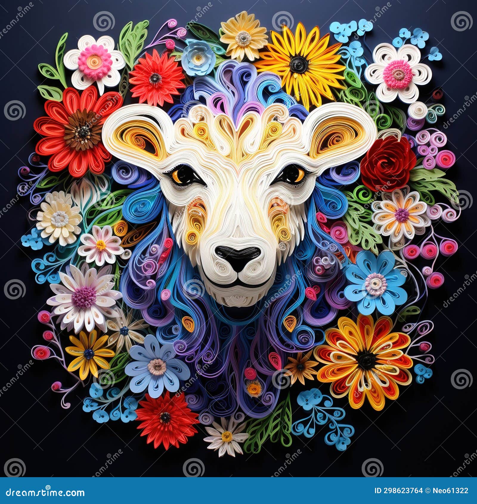 A Medieval Fall Cornucopia Table Overflowing Animal Happy People ...