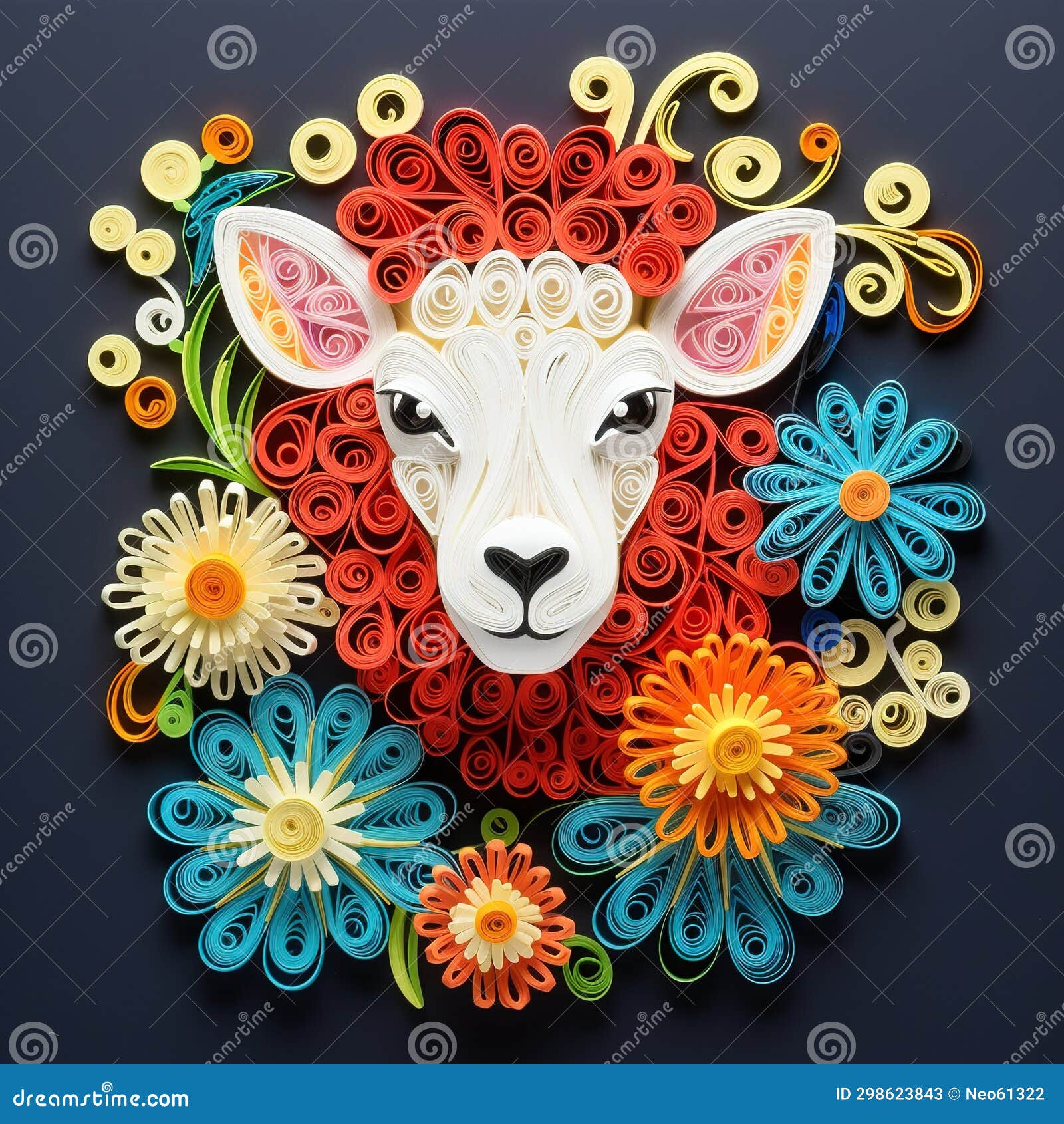 A Medieval Fall Cornucopia Table Overflowing Animal Happy People ...