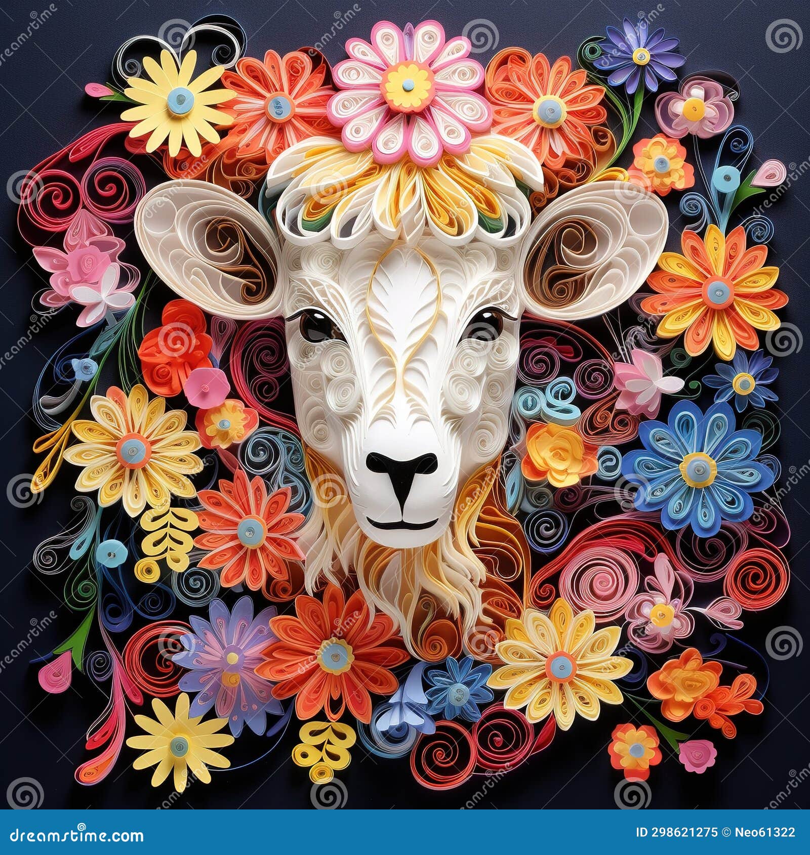 A Medieval Fall Cornucopia Table Overflowing Animal Happy People ...