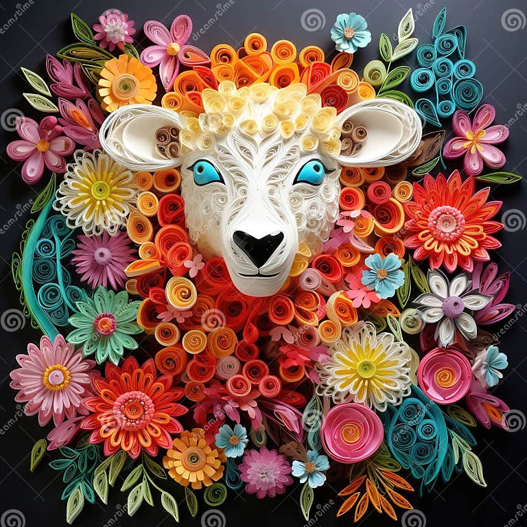 A Medieval Fall Cornucopia Table Overflowing Animal Happy People ...