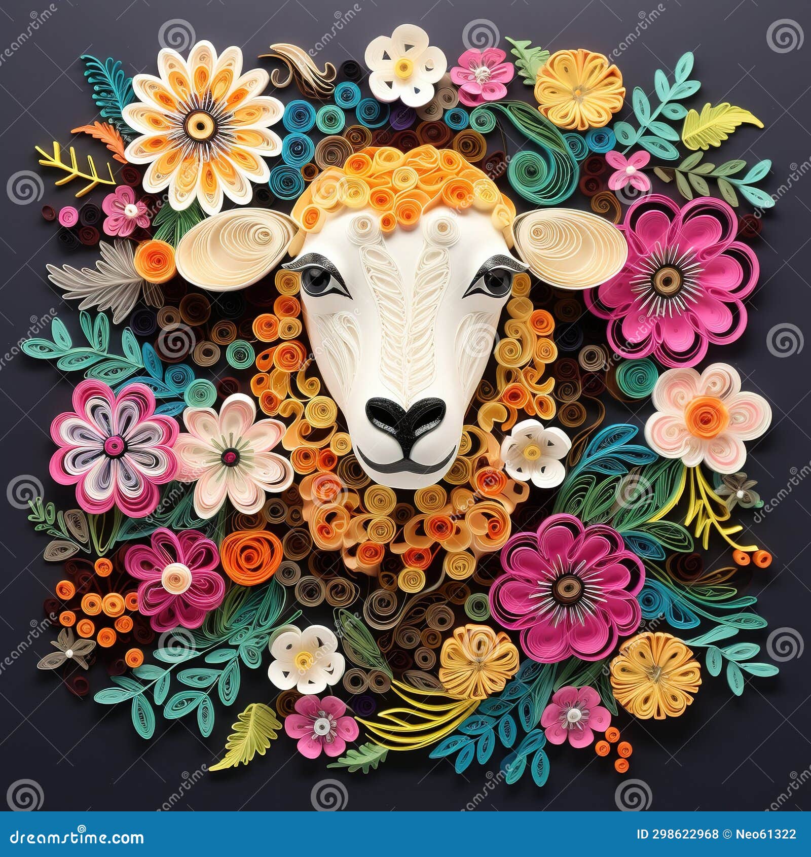 A Medieval Fall Cornucopia Table Overflowing Animal Happy People ...