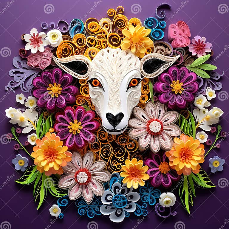 A Medieval Fall Cornucopia Table Overflowing Animal Happy People ...