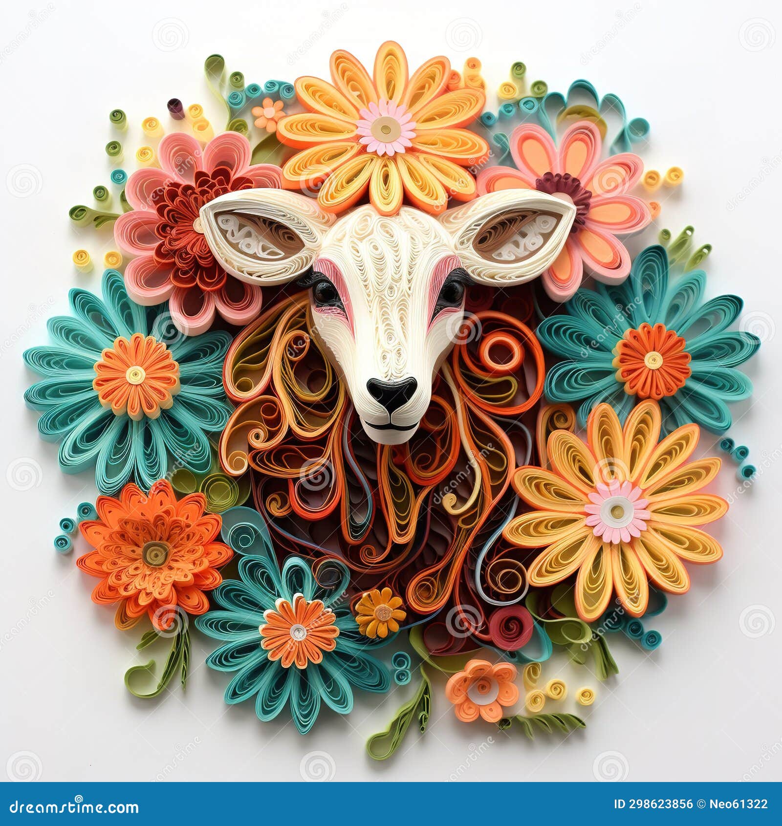 A Medieval Fall Cornucopia Table Overflowing Animal Happy People ...