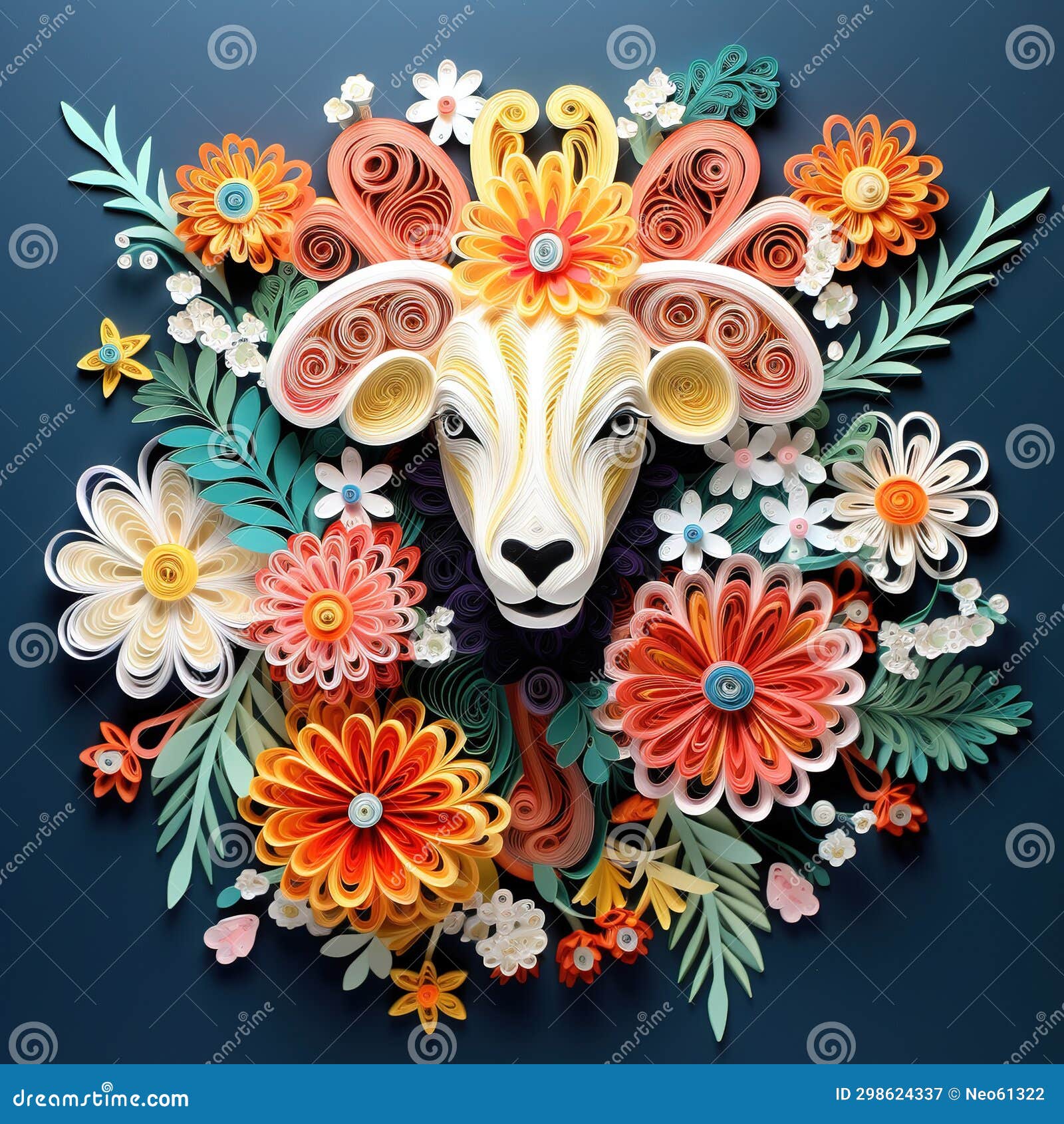 A Medieval Fall Cornucopia Table Overflowing Animal Happy People ...