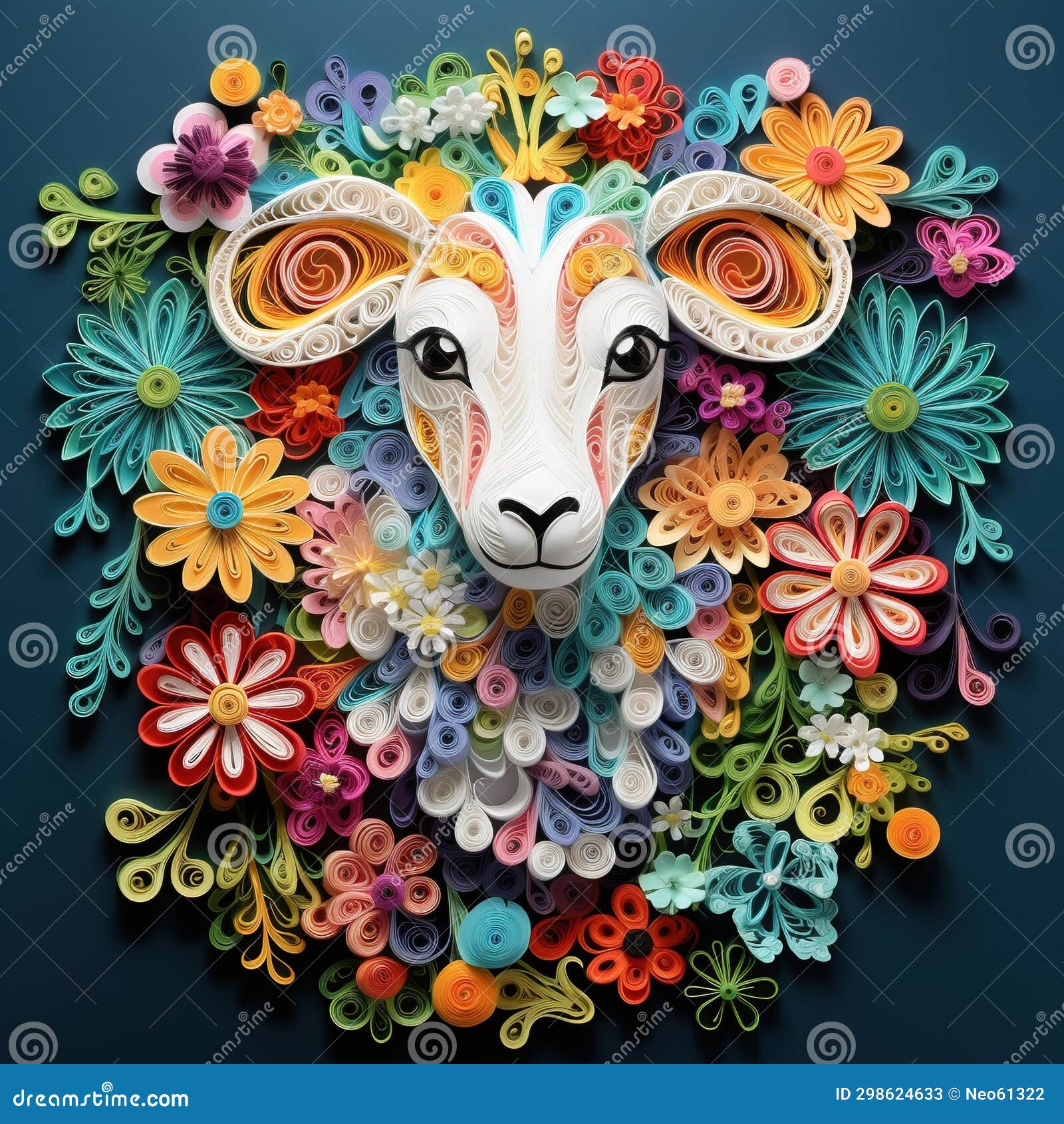 A Medieval Fall Cornucopia Table Overflowing Animal Happy People ...