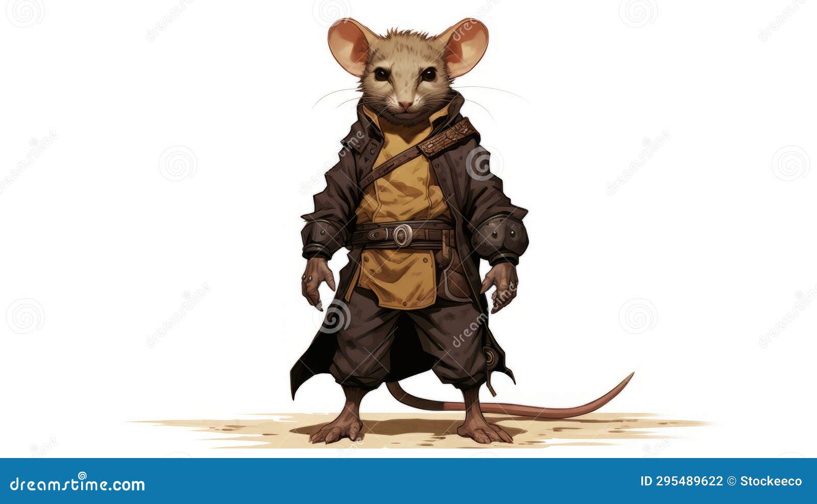 Medieval Fantasy Mouse in Coat Detailed Character Expression by Mike ...