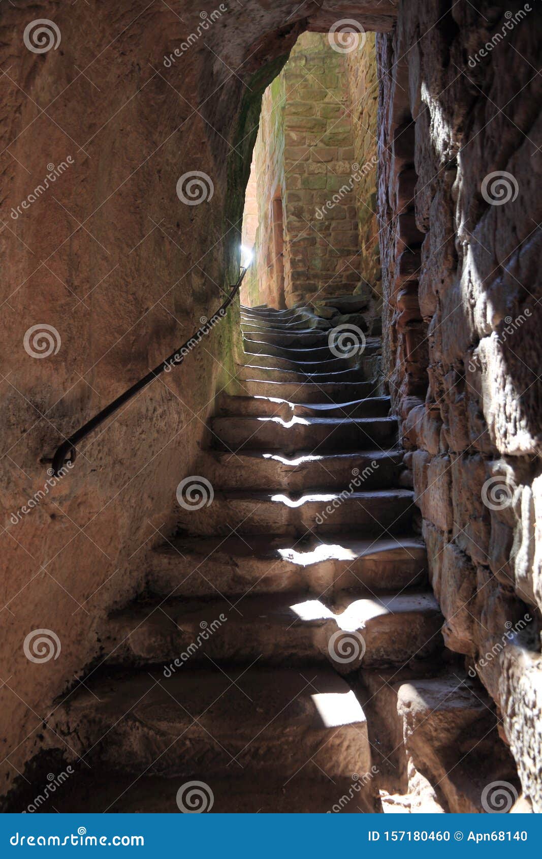 Medieval Fort of Fleckenstein Stock Photo - Image of history, fortress ...