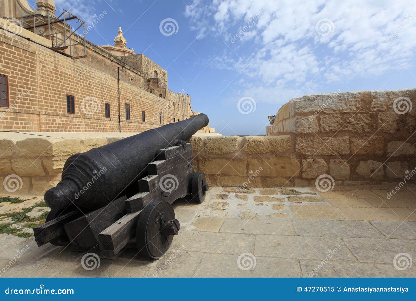 Medieval fort, Malta stock image. Image of middle, stone - 47270515
