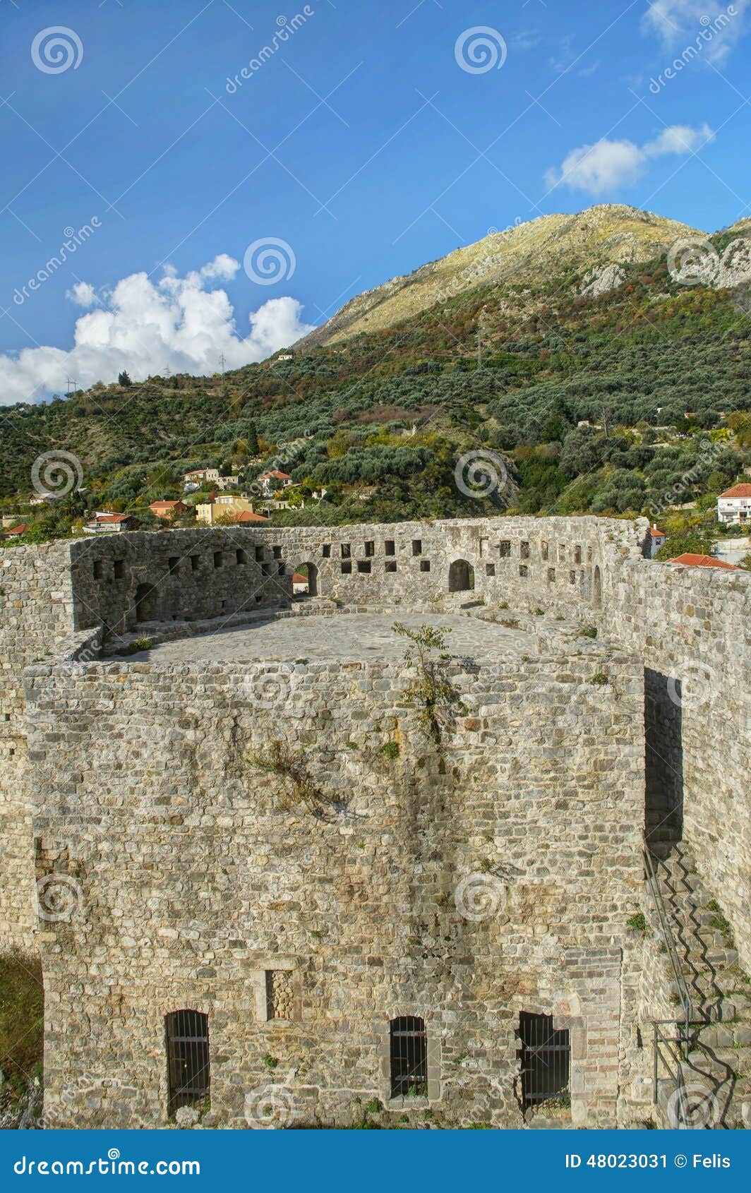 Medieval Fort Observation Deck And Dungeon Royalty-Free Stock Photo ...