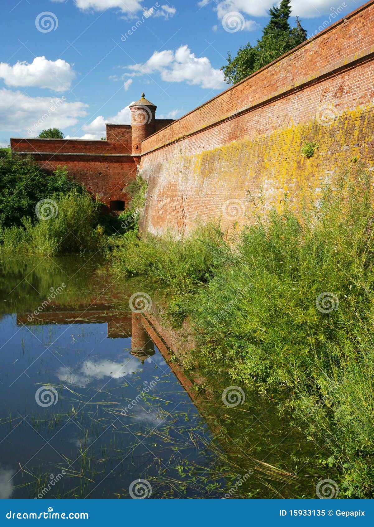 Medieval Fortification stock image. Image of mecklenburg - 15933135