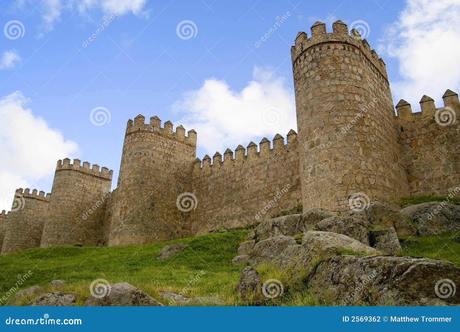 Medieval Fortification stock photo. Image of stone, wall - 2569362