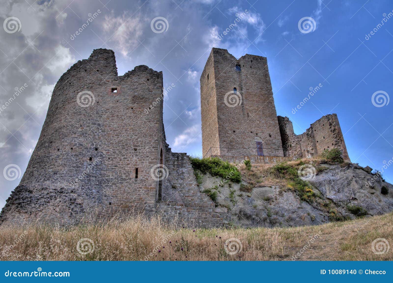 Medieval Fortress stock photo. Image of bastion, guard - 10089140