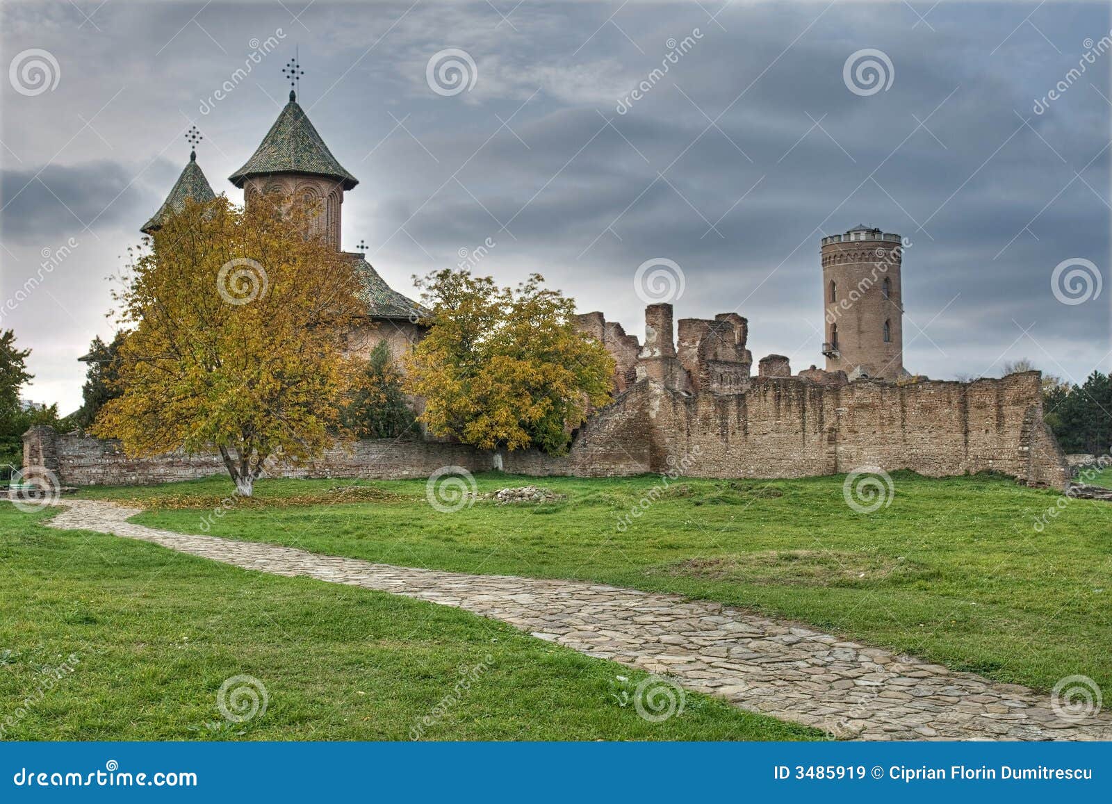 Medieval fortress stock image. Image of ancient, medieval - 3485919