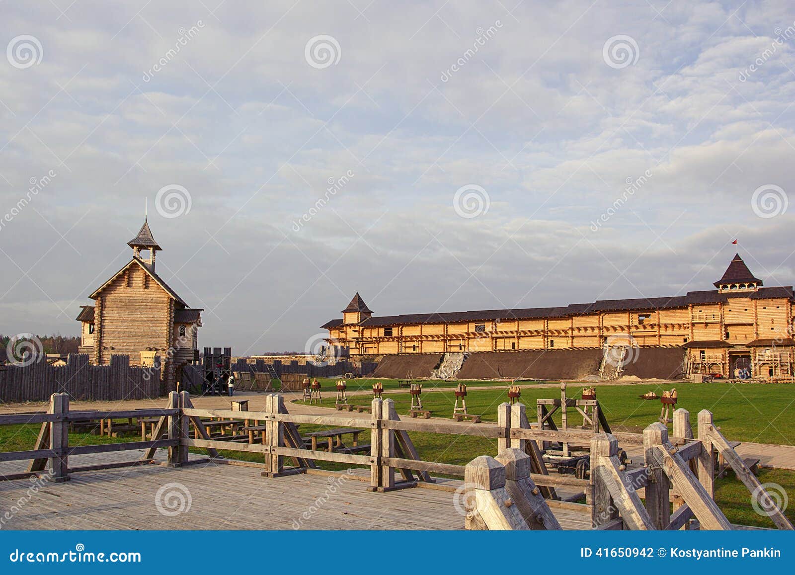 Medieval fortress built stock photo. Image of fortress - 41650942