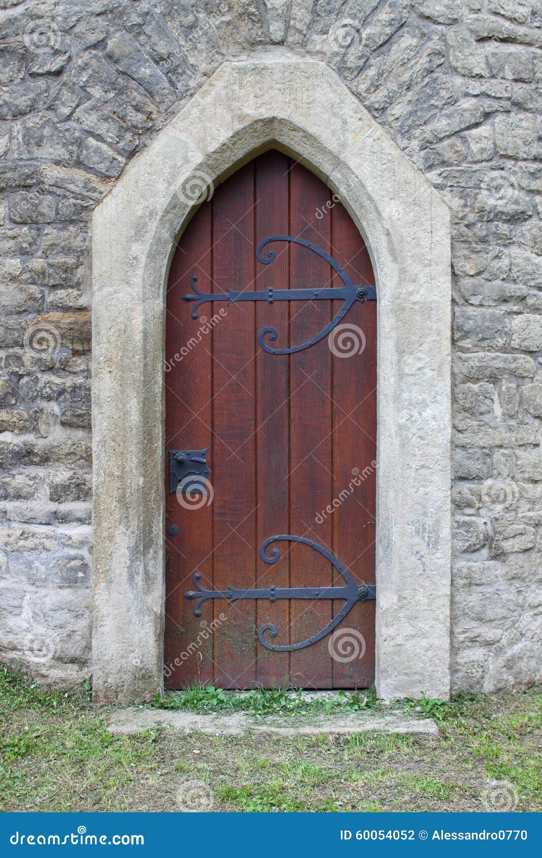 Medieval Front Door in Prague Stock Photo - Image of ancient, bohemia ...