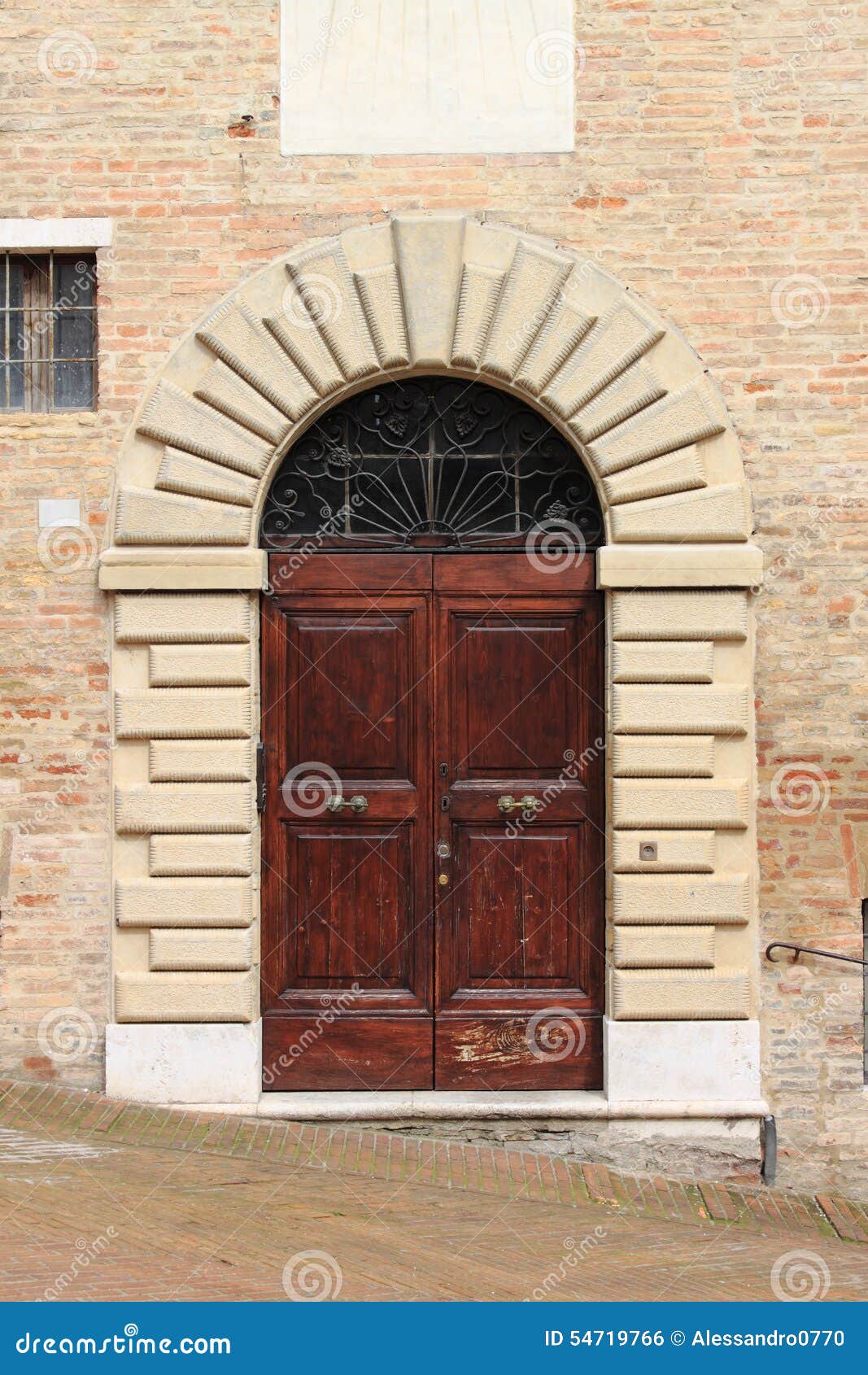 Medieval front door stock photo. Image of aged, building - 54719766