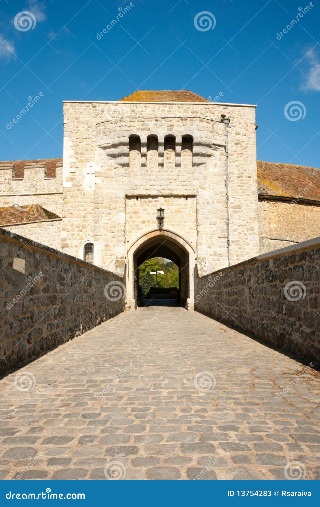 Medieval Gate Opening Mechanism Stock Photo | CartoonDealer.com #43468566