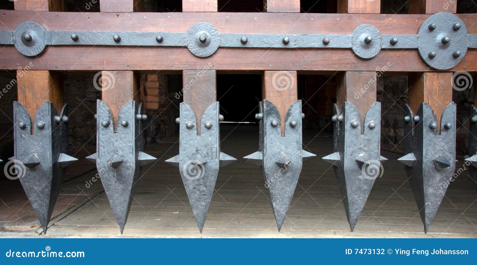 Medieval gate stock photo. Image of dangerous, medieval - 7473132