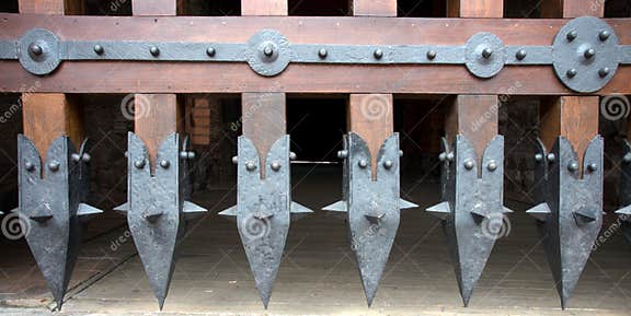 Medieval gate stock photo. Image of dangerous, medieval - 7473132