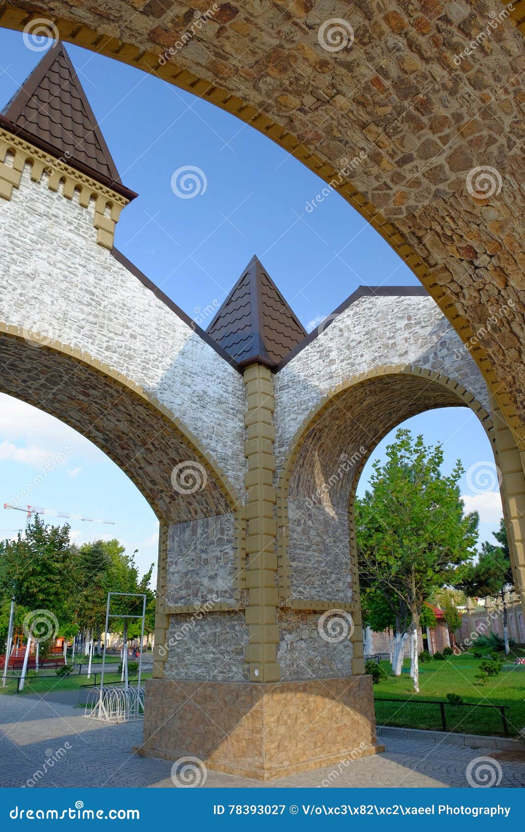 Medieval gate stock image. Image of sunny, entrance, culture - 78393027