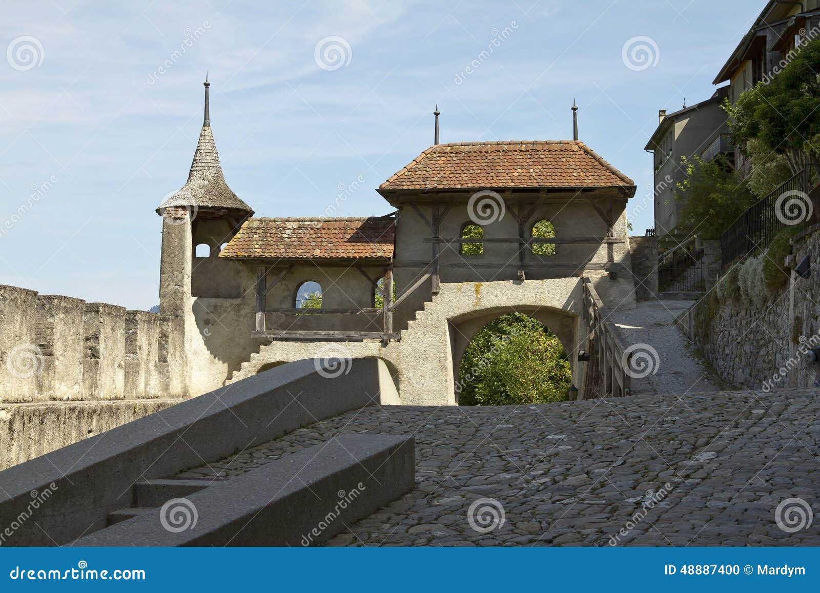 Medieval Alpine Mauterndorf Castle Royalty-Free Stock Photo ...