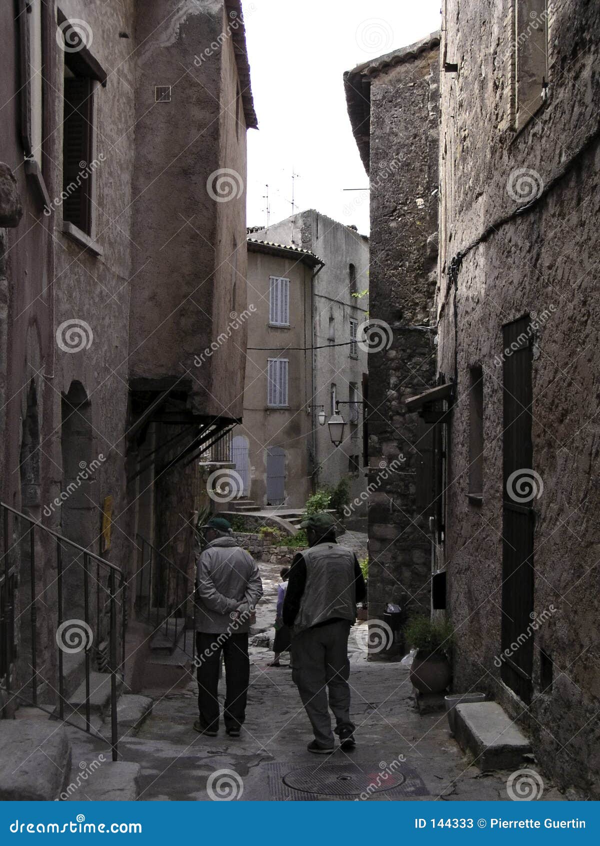 Medieval Hamlet of Provence 2 Stock Image - Image of holiday, grunge ...