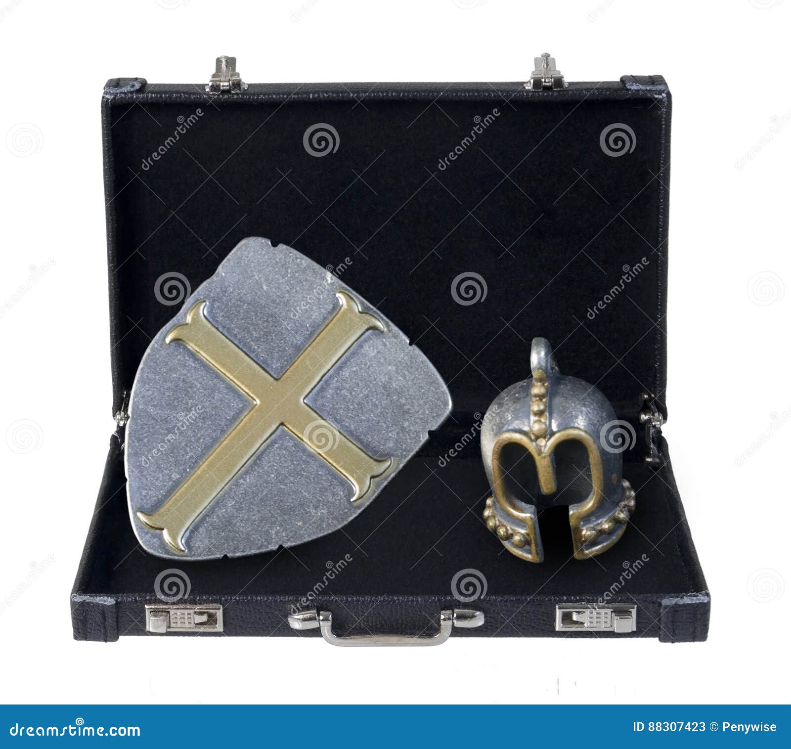 Medieval Helm And Crossed Swords Stock Photo | CartoonDealer.com #9811920