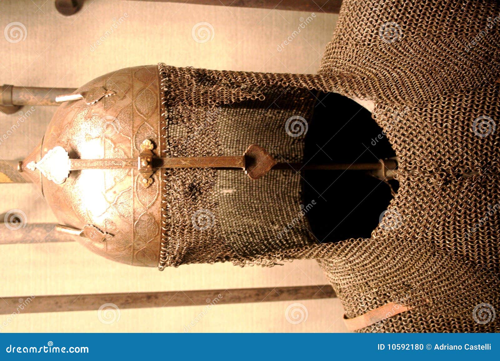 Medieval helmet stock photo. Image of knight, medieval - 10592180