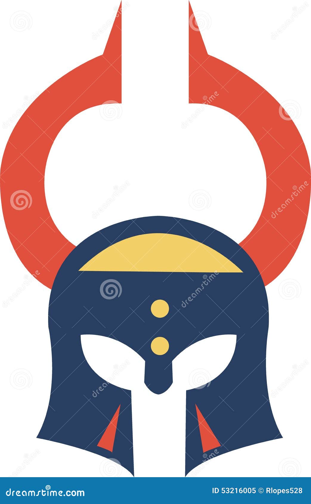 Medieval Helmet Logo - Barbute Stock Vector - Illustration of army ...