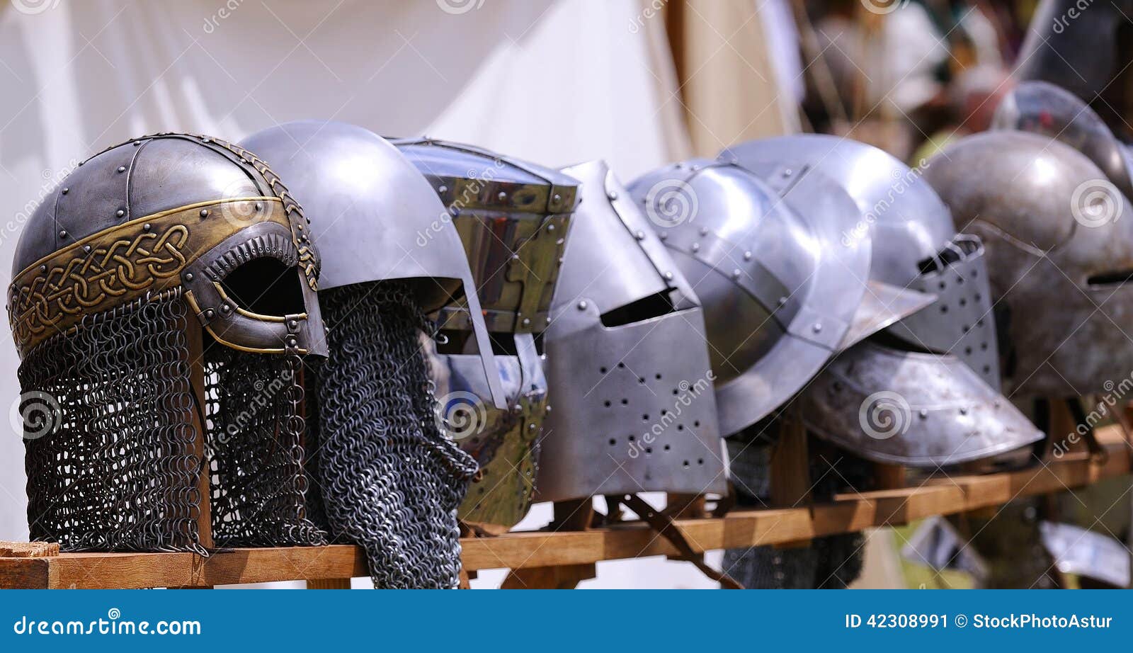 Medieval helmet. stock image. Image of vintage, military - 42308991