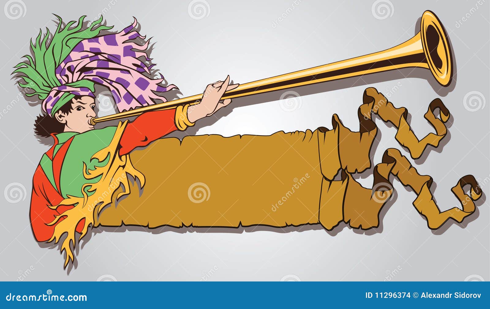 Herald Royalty-Free Stock Photography | CartoonDealer.com #1846541