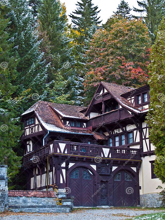 Medieval house stock photo. Image of medieval, peles - 21681064