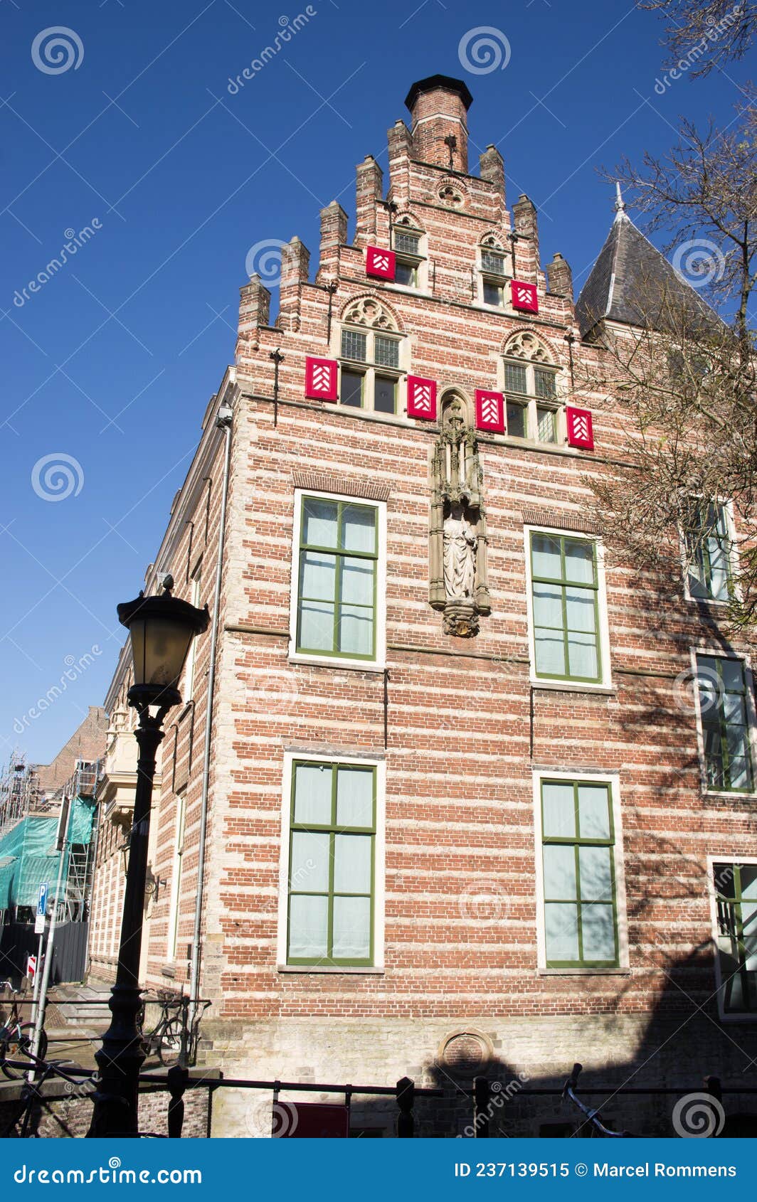 Medieval House in Utrecht, Netherlands Editorial Image - Image of ...