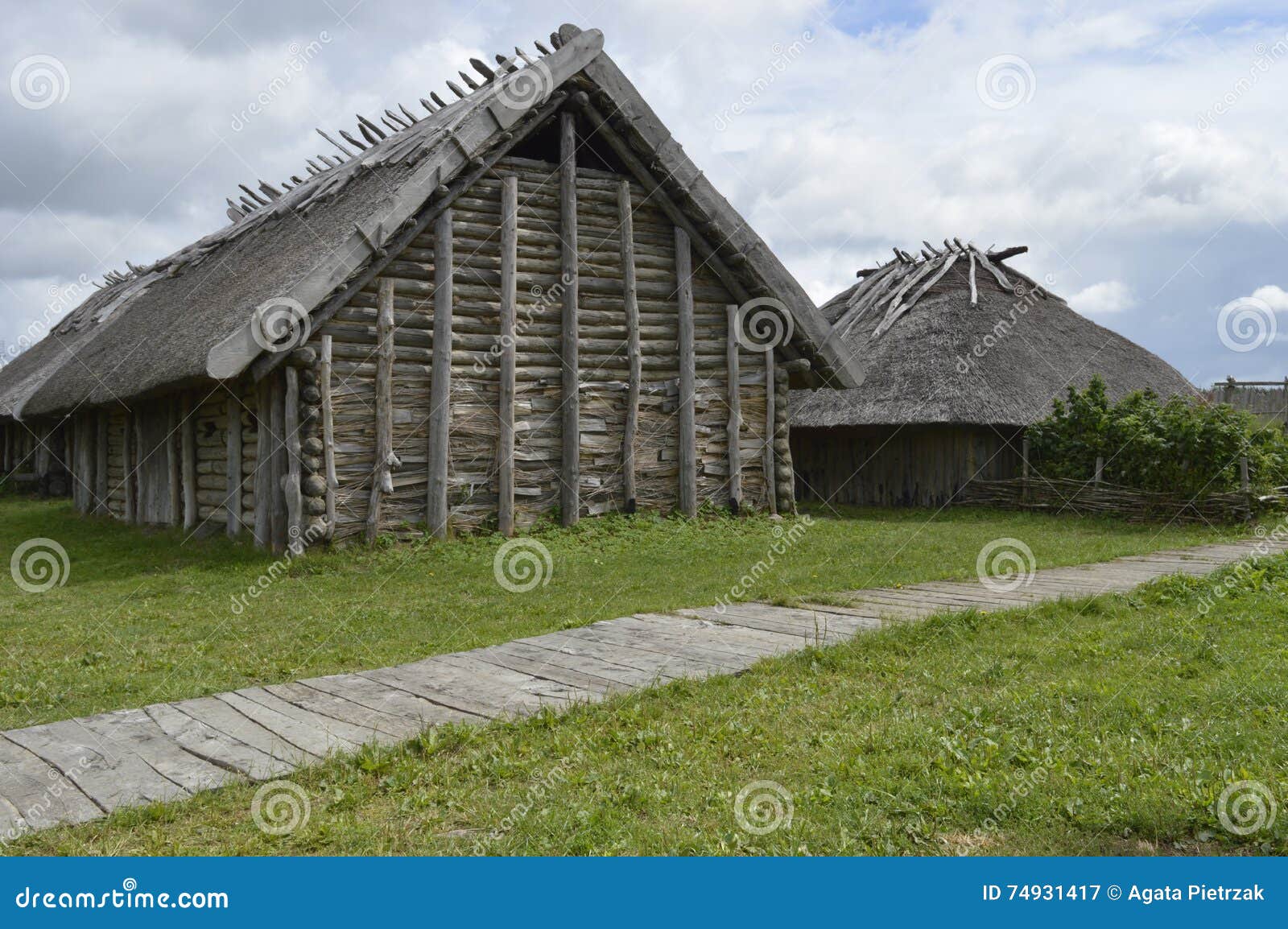 Medieval house stock image. Image of replica, medieval - 74931417