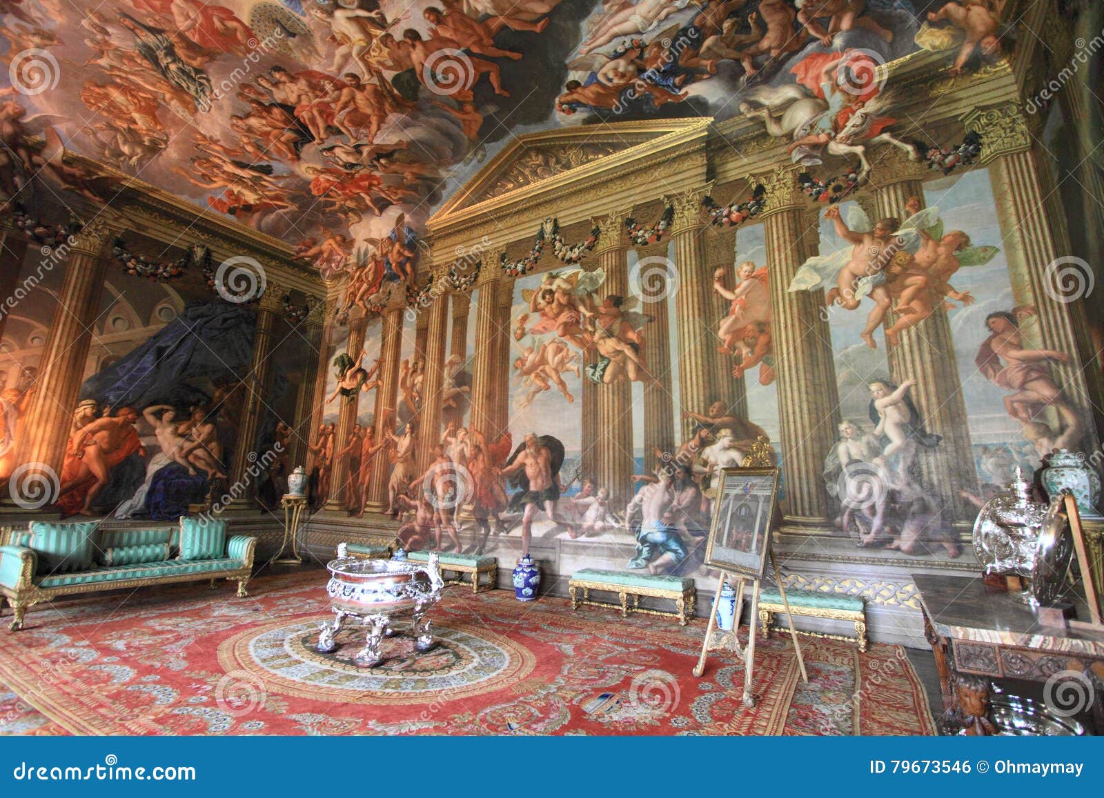 Medieval Interior of Burghley House Editorial Photo - Image of ...