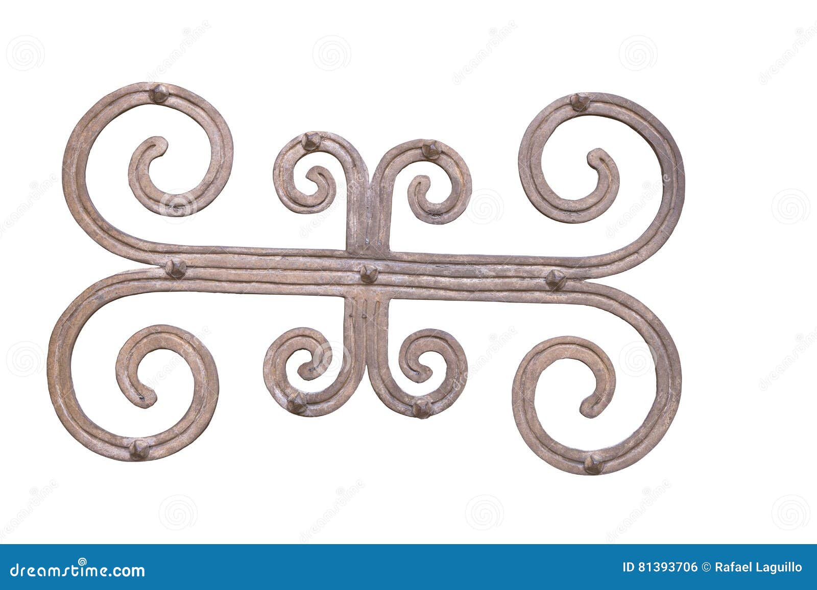 Medieval ironwork stock photo. Image of decorative, brown - 81393706