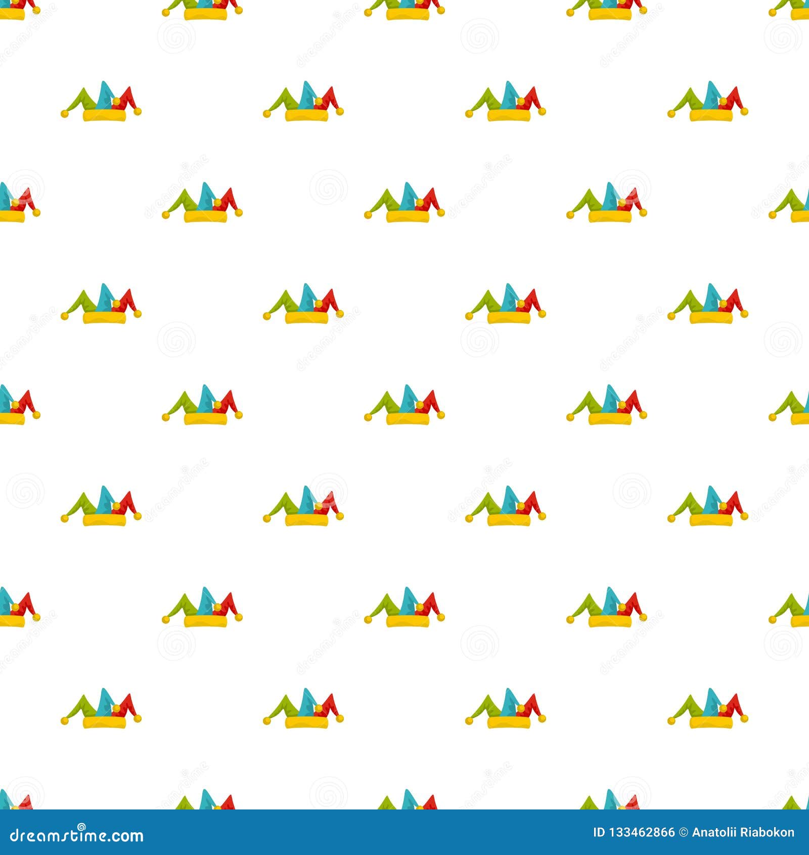 Medieval Jester Pattern Seamless Vector Stock Vector - Illustration of ...