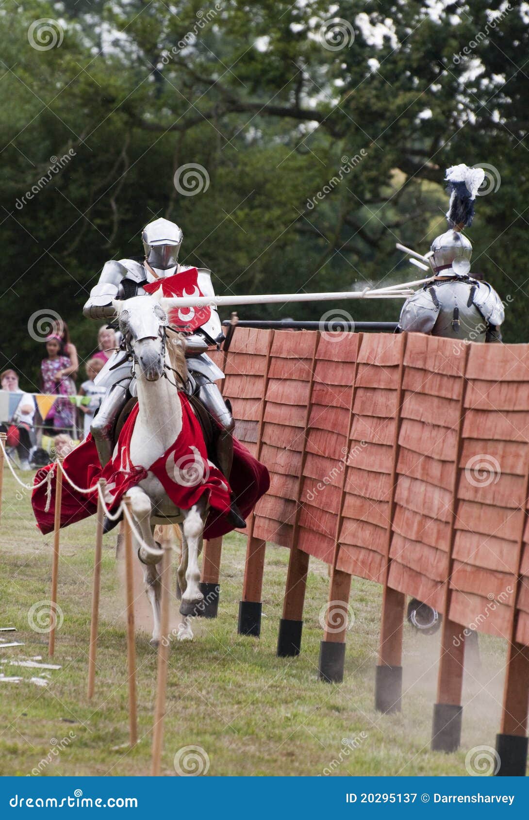 Medieval Joust Competition at Kenilworth Castle Editorial Photography ...