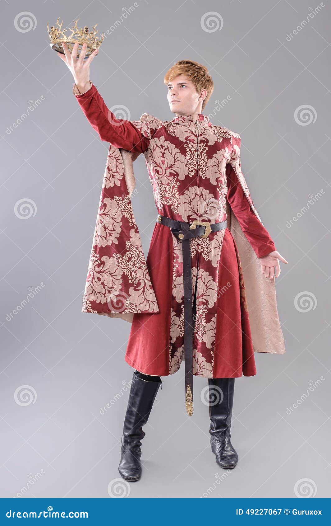 Medieval King stock image. Image of antique, joffrey - 49227067