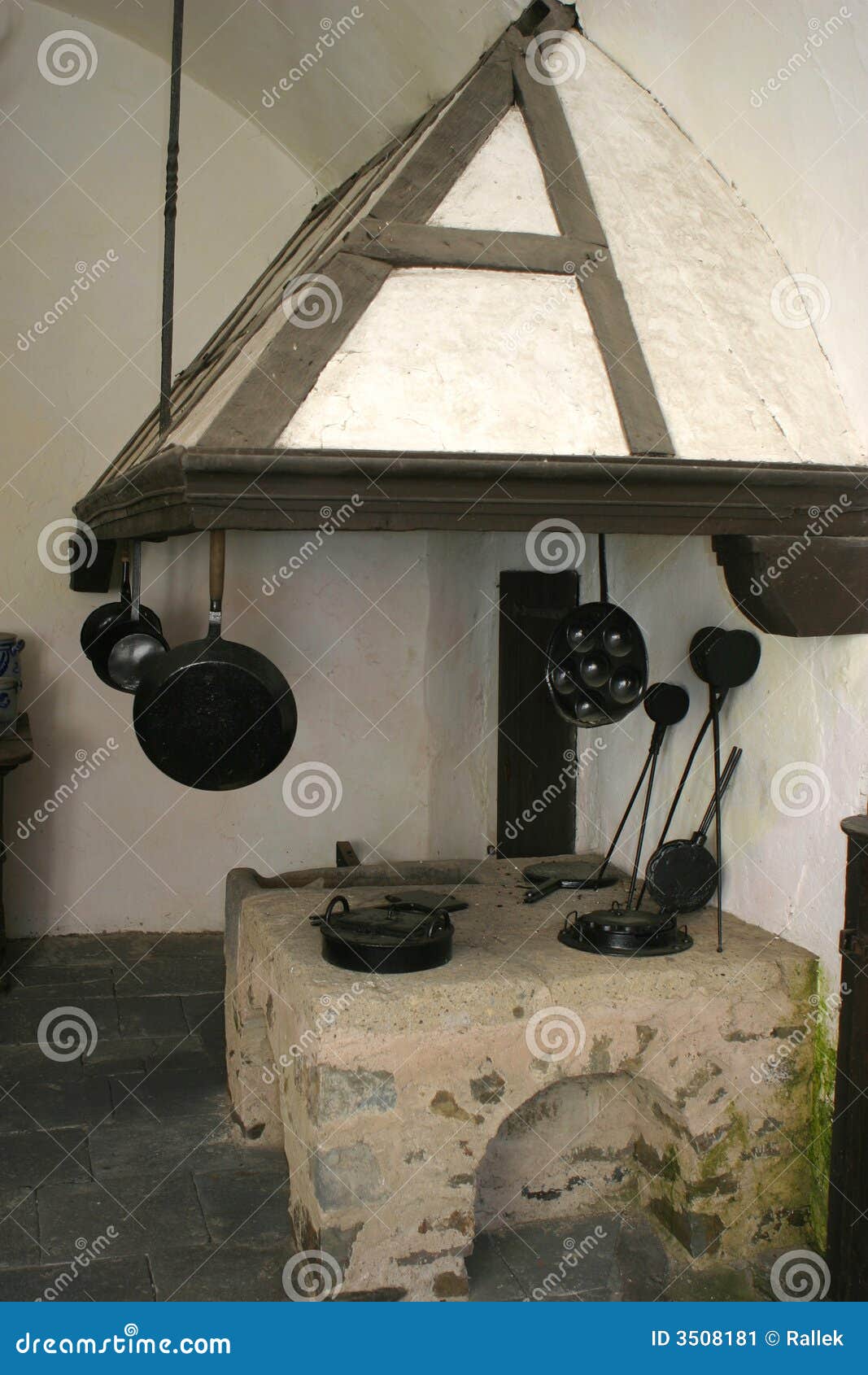 Medieval Kitchen Stove