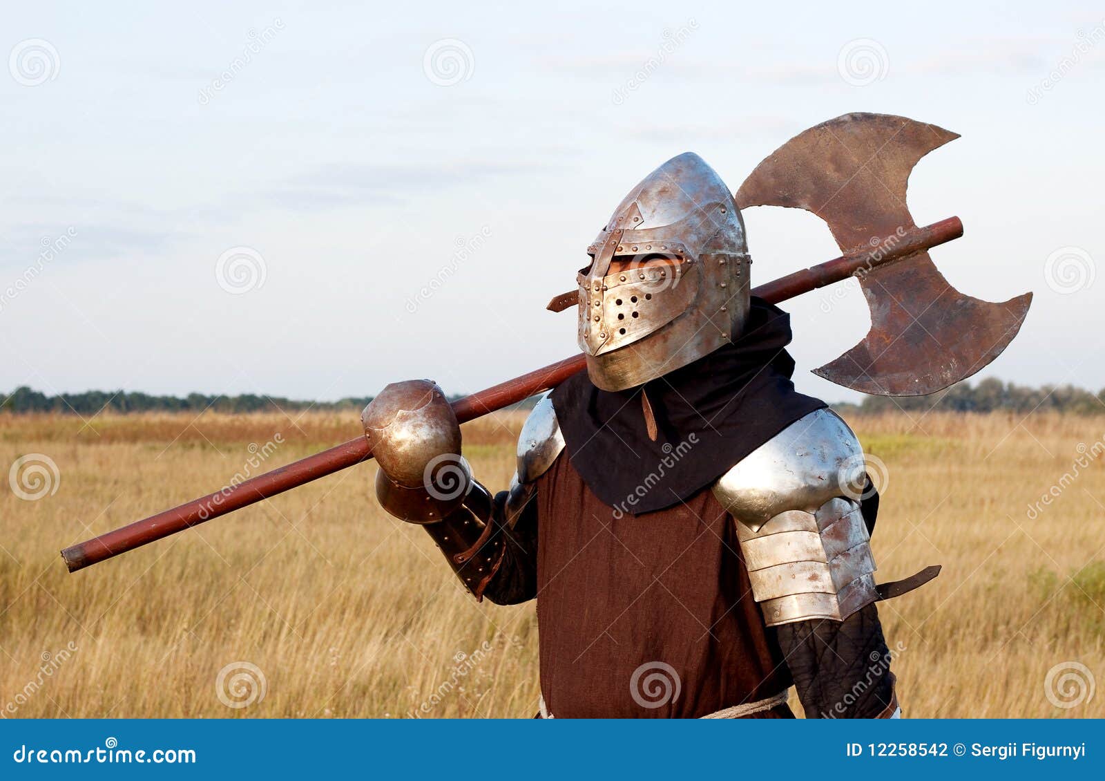 Medieval knight stock photo. Image of protection, knights - 12258542