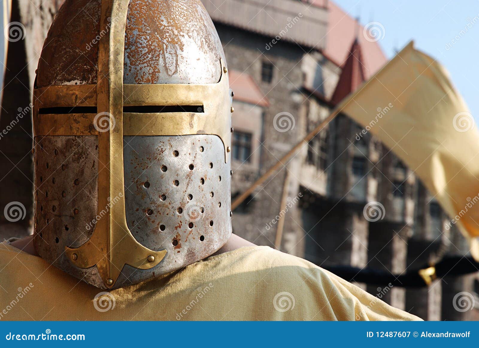 Medieval knight stock image. Image of iron, gothic, knight - 12487607