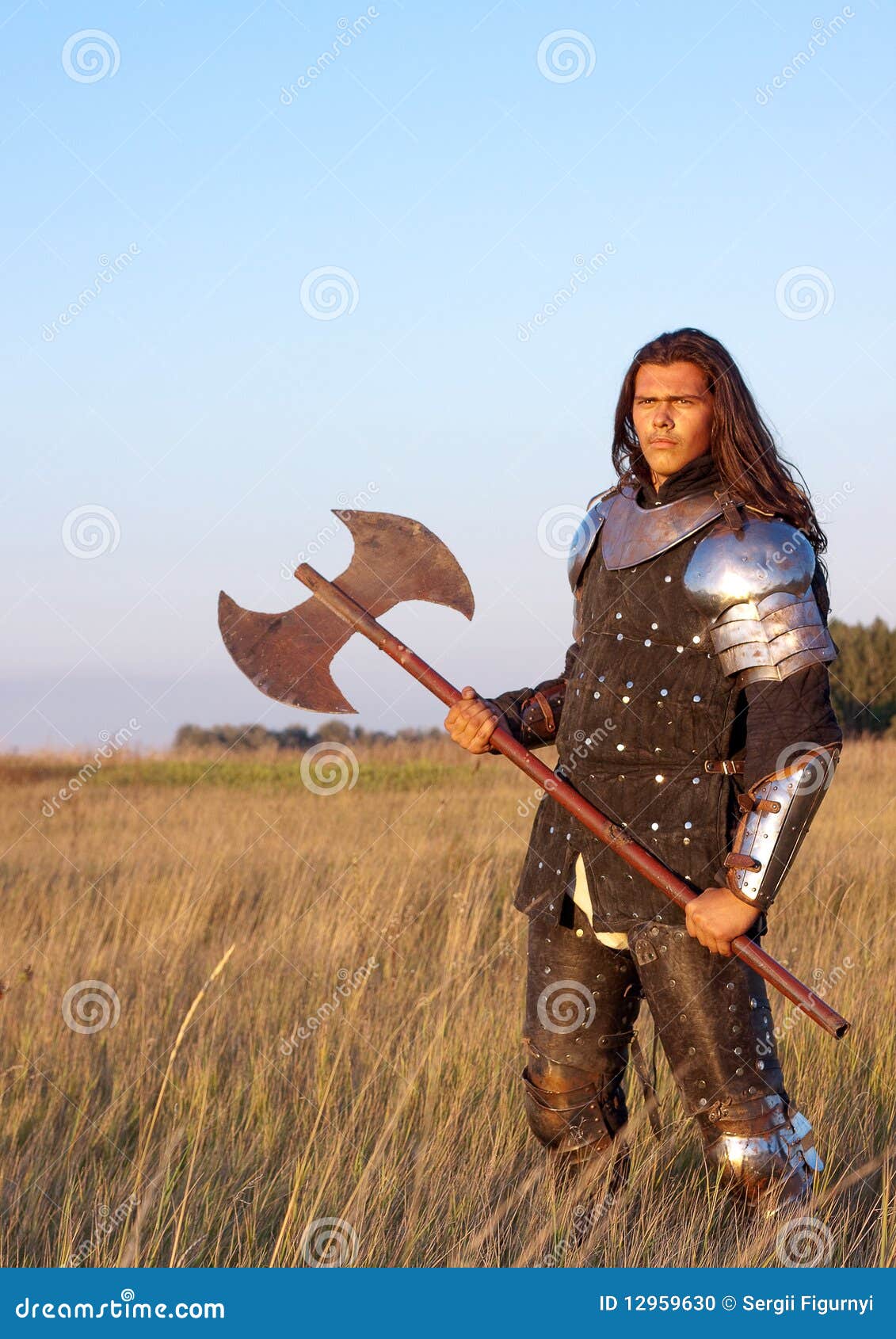 Medieval knight stock photo. Image of fighting, medieval - 12959630