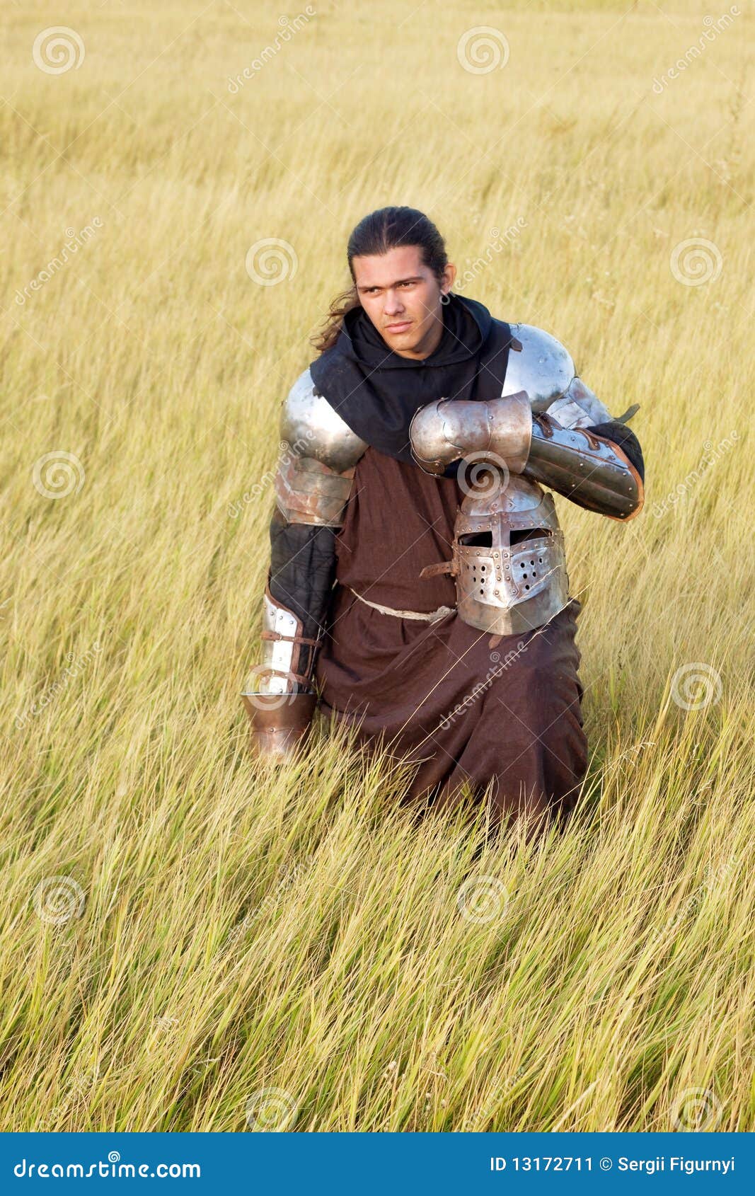 Medieval knight stock image. Image of mail, bodyguard - 13172711