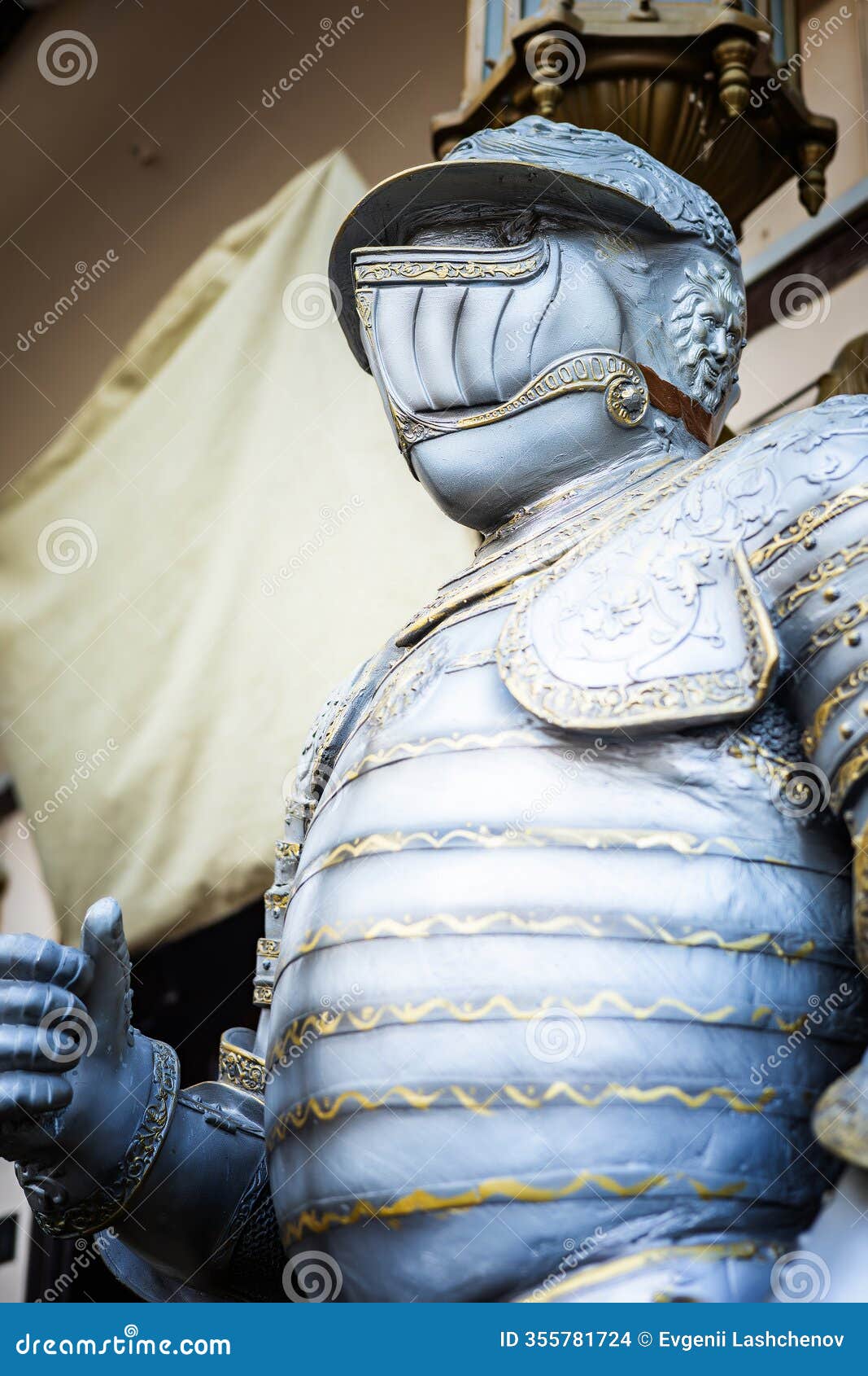Medieval Knight Armor Statue with Intricate Details Stock Photo - Image ...