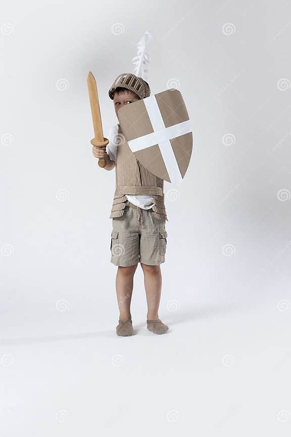 Medieval knight child stock image. Image of chevalier - 48812711