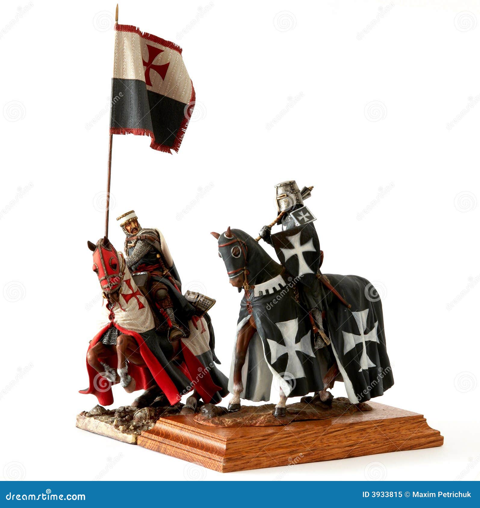 Medieval knight figurine stock image. Image of historic - 3933815