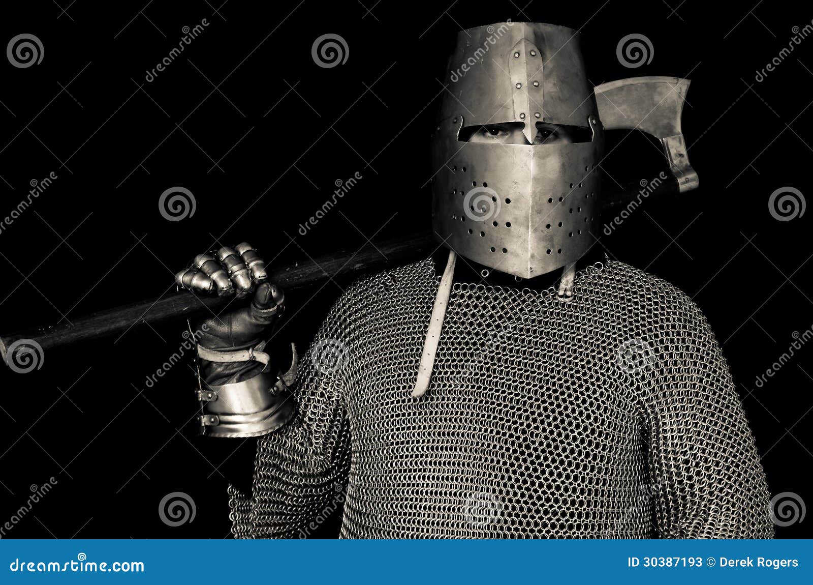 Gauntlets On Mail Background Royalty-Free Stock Photography ...