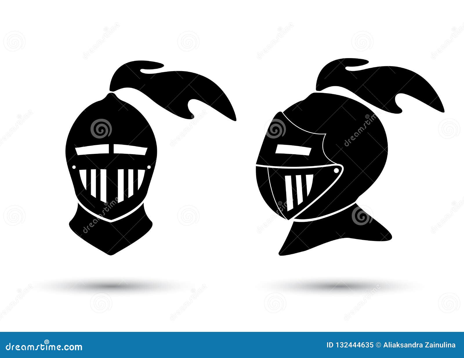 Knight Helmet Silhouette