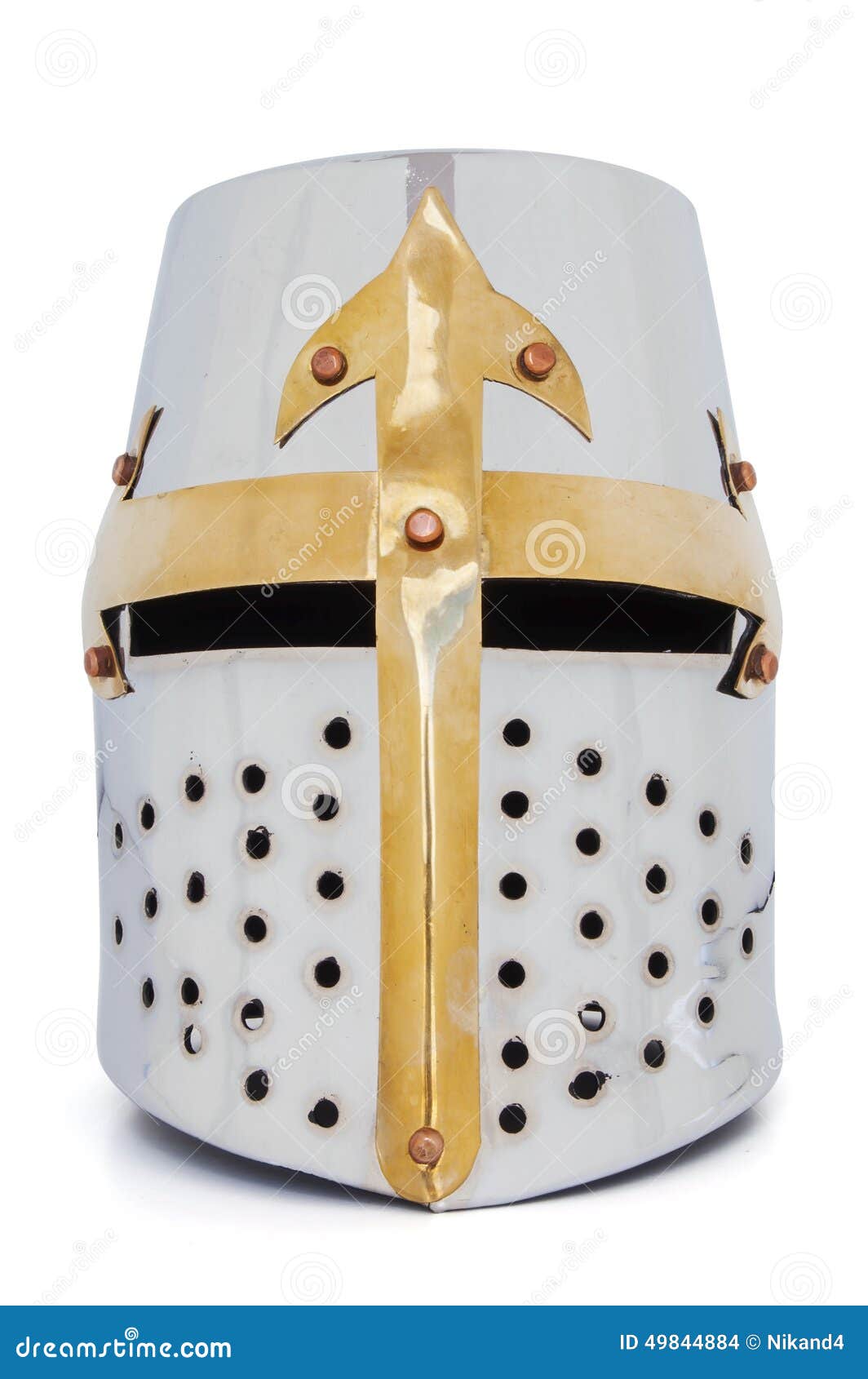 Medieval Knight Helmet stock photo. Image of souvenir - 49844884